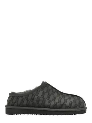 Kith Monogram Shearling Slipper - Stadium Green
