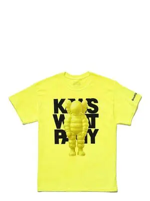 KAWS Brooklyn Museum What Party T-shirt - Yellow