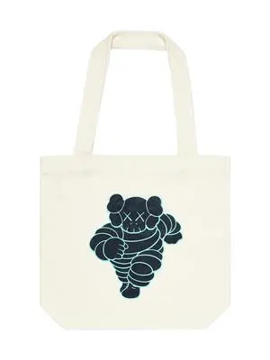 KAWS Chum Tote Bag - Navy Blue