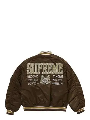Supreme Ma1 Jacket - Brown