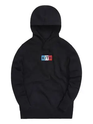 Kith Paris Classic Logo Hoodie - Black
