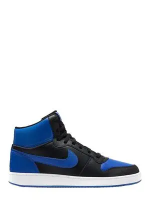 Nike Ebernon Mid Sneakers - Black/game Royal/white