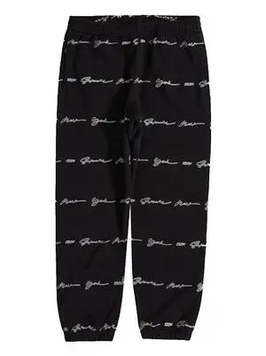 Supreme Script Stripe Sweatpant - Black