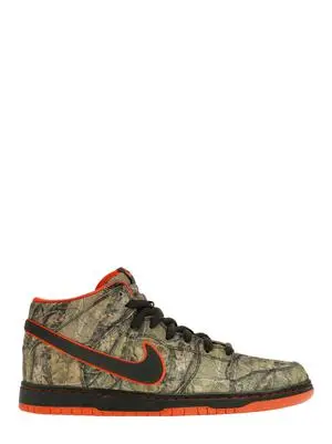 Nike Dunk Mid Sneakers - Dark Army/orange Blaze