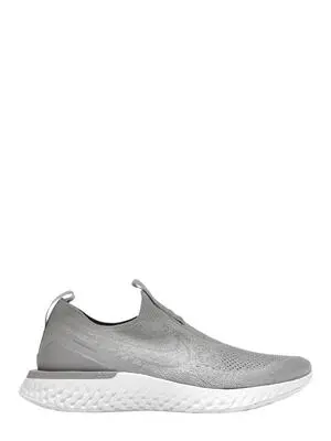 Nike Epic Phantom React Flyknit Sneakers - Wolf Grey/white