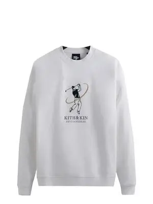 Kith Taylormade Invitational Crewneck Sweatshirt - White