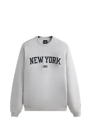 Kith New York Knicks City So Nice Nelson Crewneck Sweatshirt - Light Heather Grey