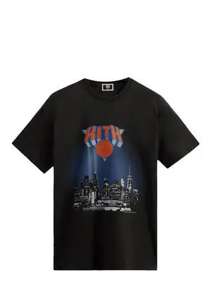 Kith New York Knicks City Vintage Tee Shirt - Black