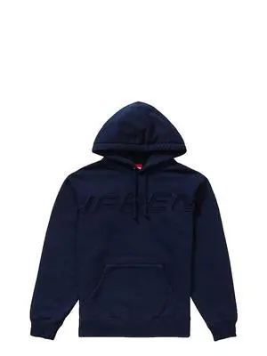 Supreme Hooded Sweatshirt - Navy Blue