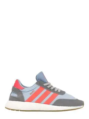 Adidas Iniki Runner Sneakers - Chalk Solid Grey/turbo Red/gum