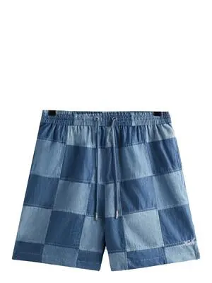 Kith Patchwork Active Short - Indigo