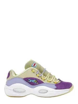 REEBOK Question Low Bbc Ice Cream Running Dog Sneakers - Yellow/purple