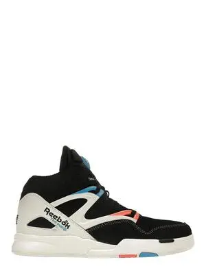 REEBOK Pump Omni Zone Ii Rec Center Sneakers - Color:core Black/chalk/orange Flare