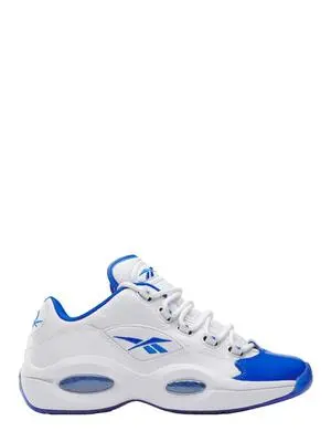 REEBOK Question Low Sneakers - White/electric Cobalt Blue/core Black