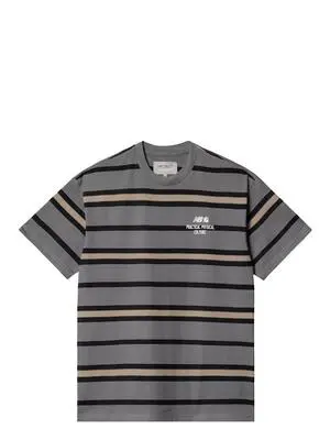 NEW BALANCE X Carhartt Wip Stripe Tee Shirt - Eclipse