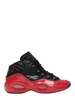 REEBOK Question Mid 76ers Bred Sneakers - Black/vector Red