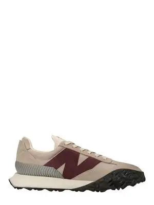 NEW BALANCE Lace-up Athletic Sneakers Beige/burgundy