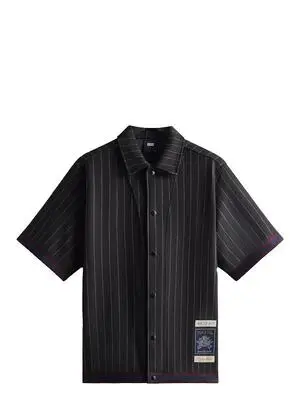 Kith Pinstripe Woodpoint Shooting Shirt - Black