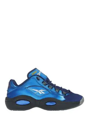 REEBOK Question Low Panini Rookie Signature Prizm Sneakers - White/classic Cobalt Blue/black