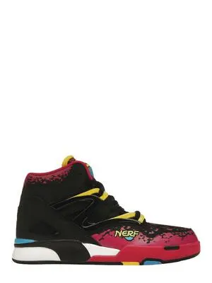 REEBOK Pump Omni Zone Ii Nerf Light Jammer Sneakers - Black/brilliant Pink/bright Yellow