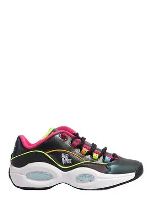 REEBOK Question Low Just Dance Sneakers - Dark Silver/solar Acid Yellow