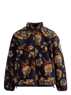 Kith Pinehurst Floral Sherpa Full Zip - Nocturnal