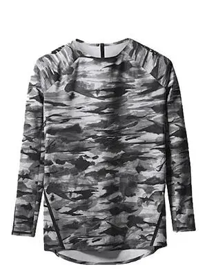 Adidas X Undefeated Alphaskin 360 1/1 Long Sleeve Tee Shirt - Black/white/grey