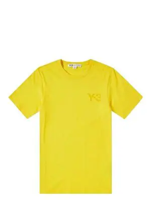 Adidas Y3 Classic Lf Short Sleeve Tee Shirt - Yellow