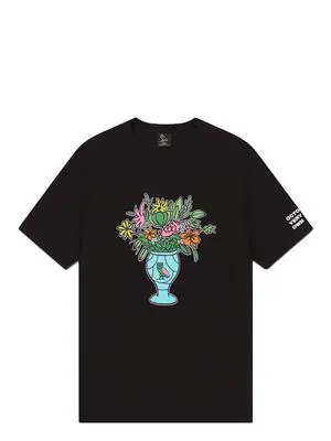 OVO Floral Vase T-shirt - Black
