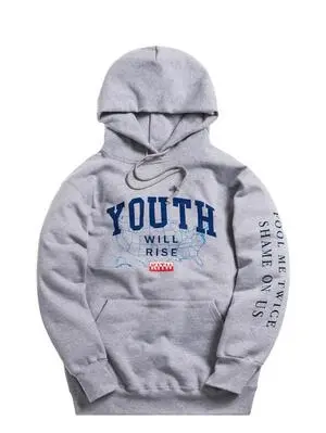 Kith Hooded Sweatshirt - Heather Grey