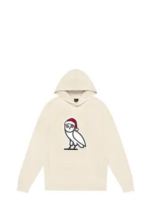OVO Holiday Owl Hoodie - Cream