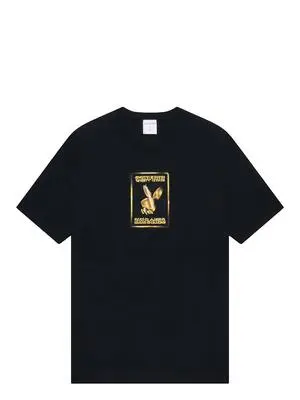 OVO Playboy Gold Owl T-shirt - Black