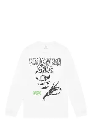 OVO Halloween Gang Longsleeve T-shirt - White