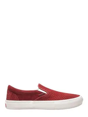 VANS Vans Slip-On NJ Skateshop Sayre And Fisher Co Sneakers Brick/white