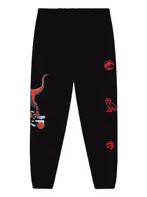 OVO Jurassic Park Raptor Sweatpant - Black