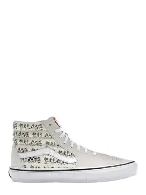 VANS Skate Sk8-hi High-top Sneakers - Marshmallow/white