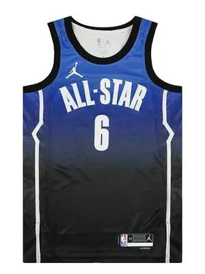 Nike Nba All-star Lebron James 2023 Drifit Jersey - Cloud Blue/black