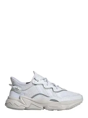 Adidas Ozweego Lace Up Sneakers - Cloud White/silver Metallic/grey One