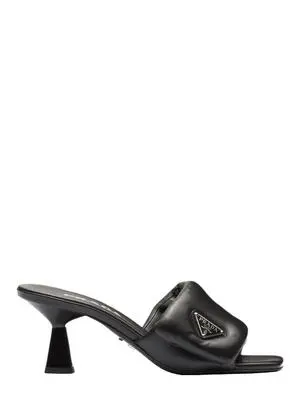 PRADA Soft Padded Nappa Leather 65mm Sandals