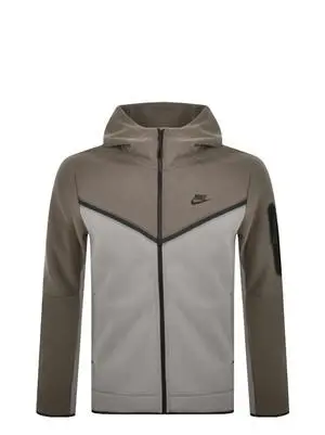 Nike Sportswear Tech Fleece Fullzip Hoodie Olive Grey/enigma Stone/black