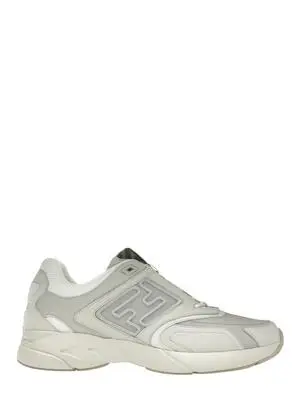 Fendi Faster Sneakers - White Grey