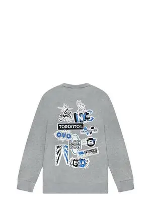 OVO Speedway Crewneck Sweatshirt - Grey