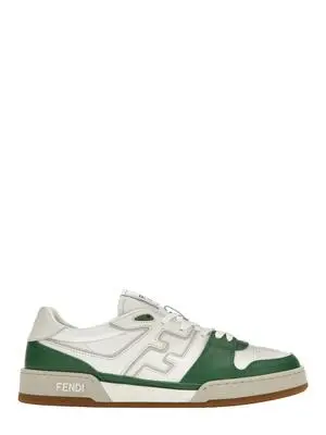 Fendi Matchin Sneakers - White/green