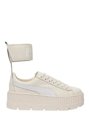 PUMA Ankle Strap Sneakers - Vanilla Ice/puma White