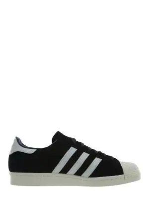 Adidas Superstar 80s Dlx Suede Sneakers - Black/white/gold Metallic