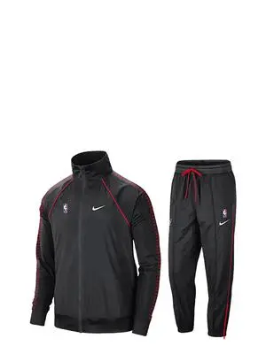 Nike Nba Chicago Bulls Tracksuit - Black