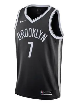 Nike Nba Kevin Durant Brooklyn Nets Icon Edition Jersey - Black