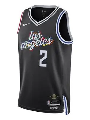 Nike Nba La Clippers Kawhi Leonard Drifit Jersey - Black