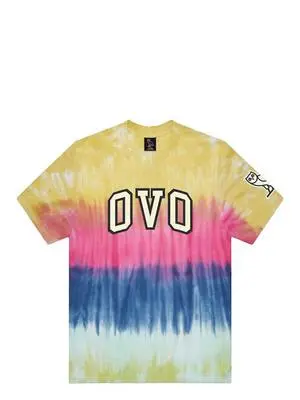 OVO Tie Dye Arch Tee Shirt - Multicolor