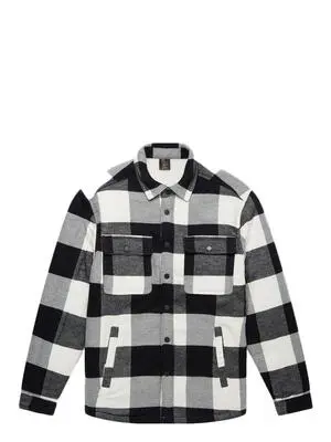 OVO Sherpa Lined Flannel Jacket - Snow